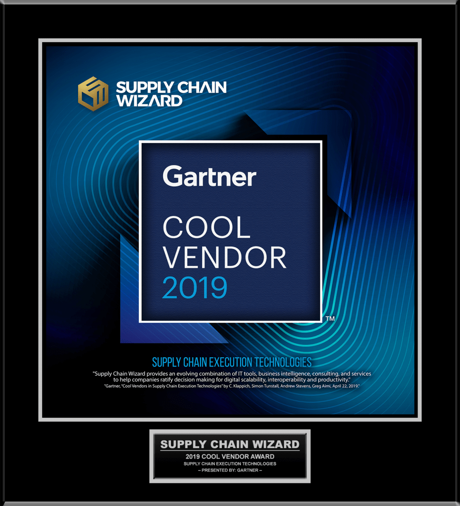 Supply Chain Wizard Named a 2019 "Cool Vendor" in Supply Chain ...